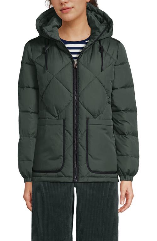 LANDS' END FeatherFree Insulated Diamond Quilted Jacket